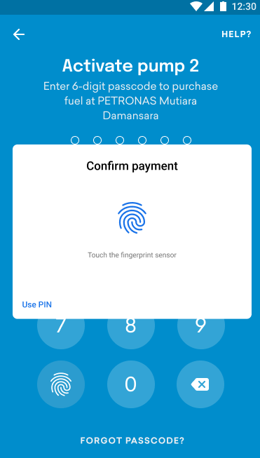 Setel Help - How do I enable biometric verifications (FaceID, TouchID ...