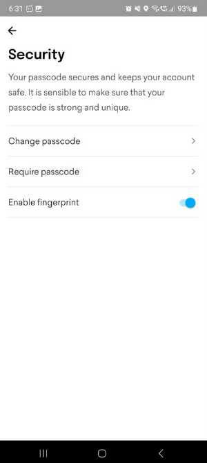 Setel Help - How do I enable biometric verifications (FaceID, TouchID ...