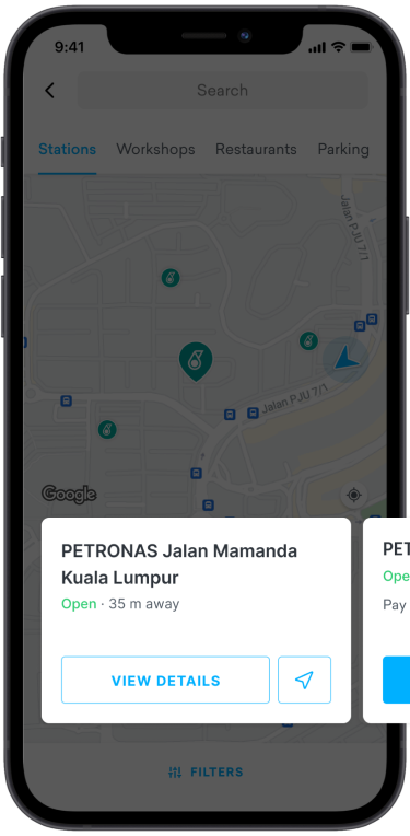 Setel Help - Where are Setel-enabled stations?
